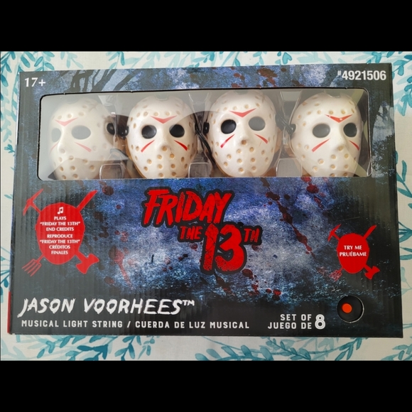 Holiday | New Jason Voorhees Friday The 13th Musical Blow Mold String ...
